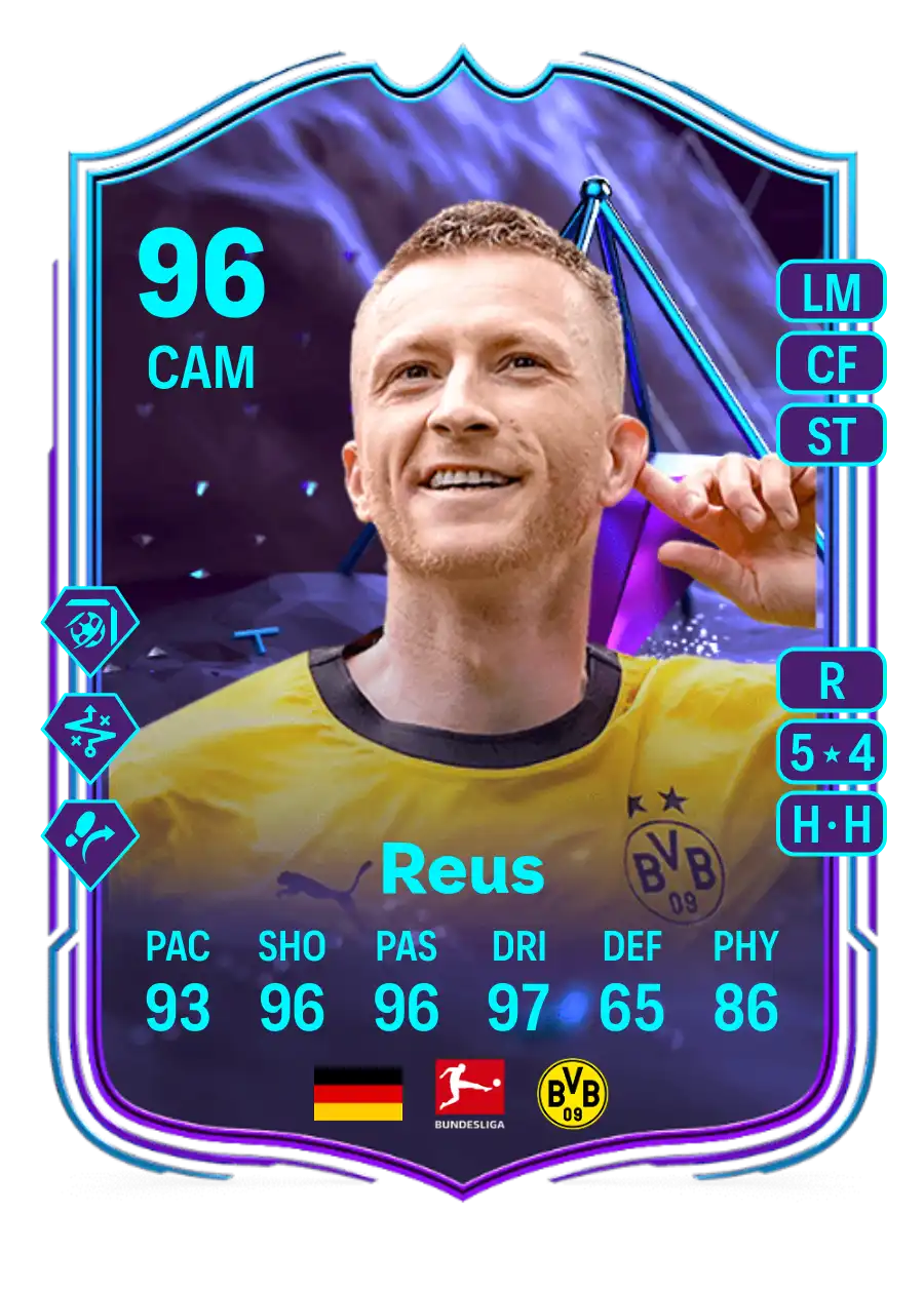 Marco Reus End Of An Era EA FC 24 - 96 - Rating and Price | FifaUTBin