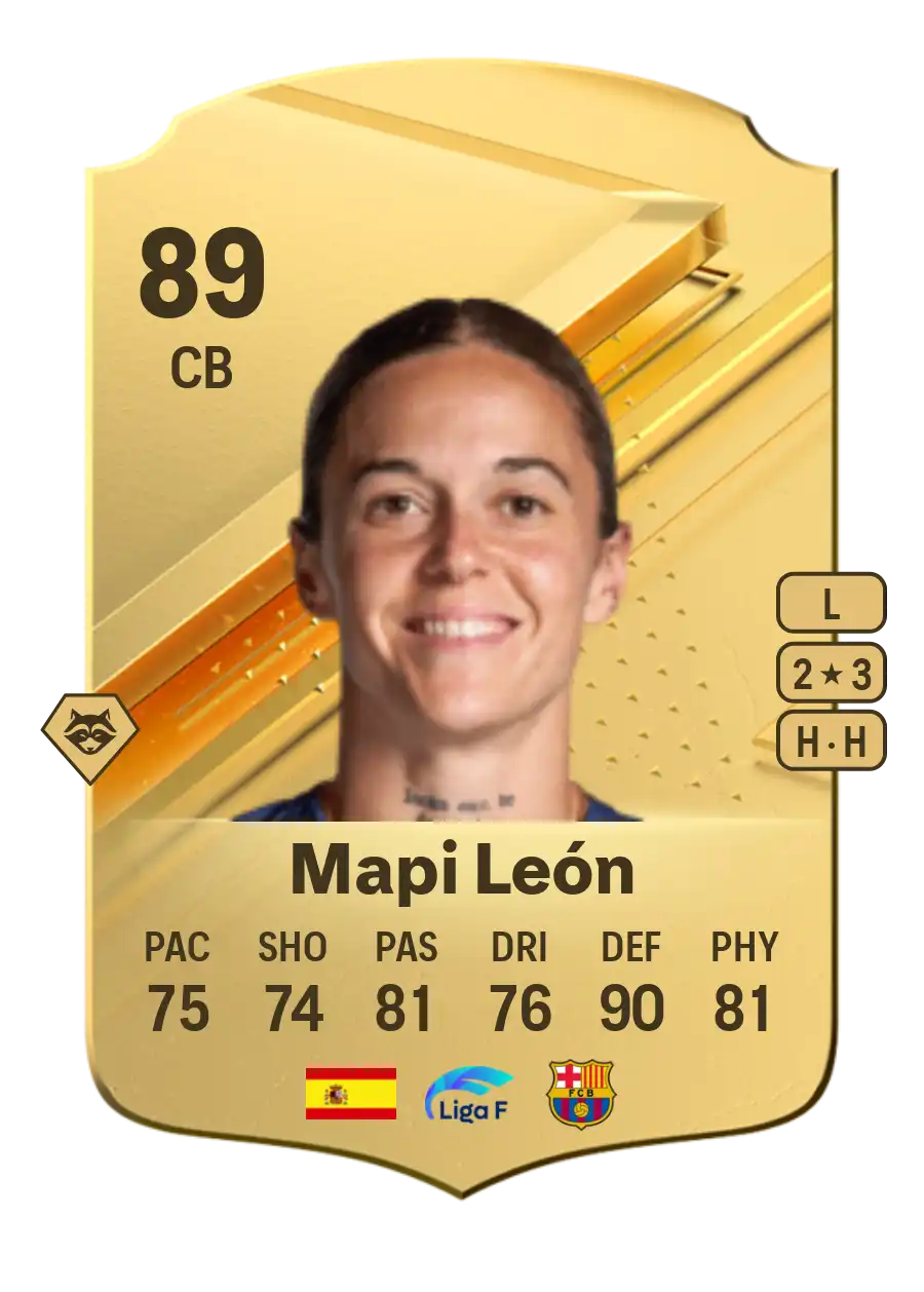 Mapi León Rare EA FC 24 - 89 - Rating and Price | FifaUTBin
