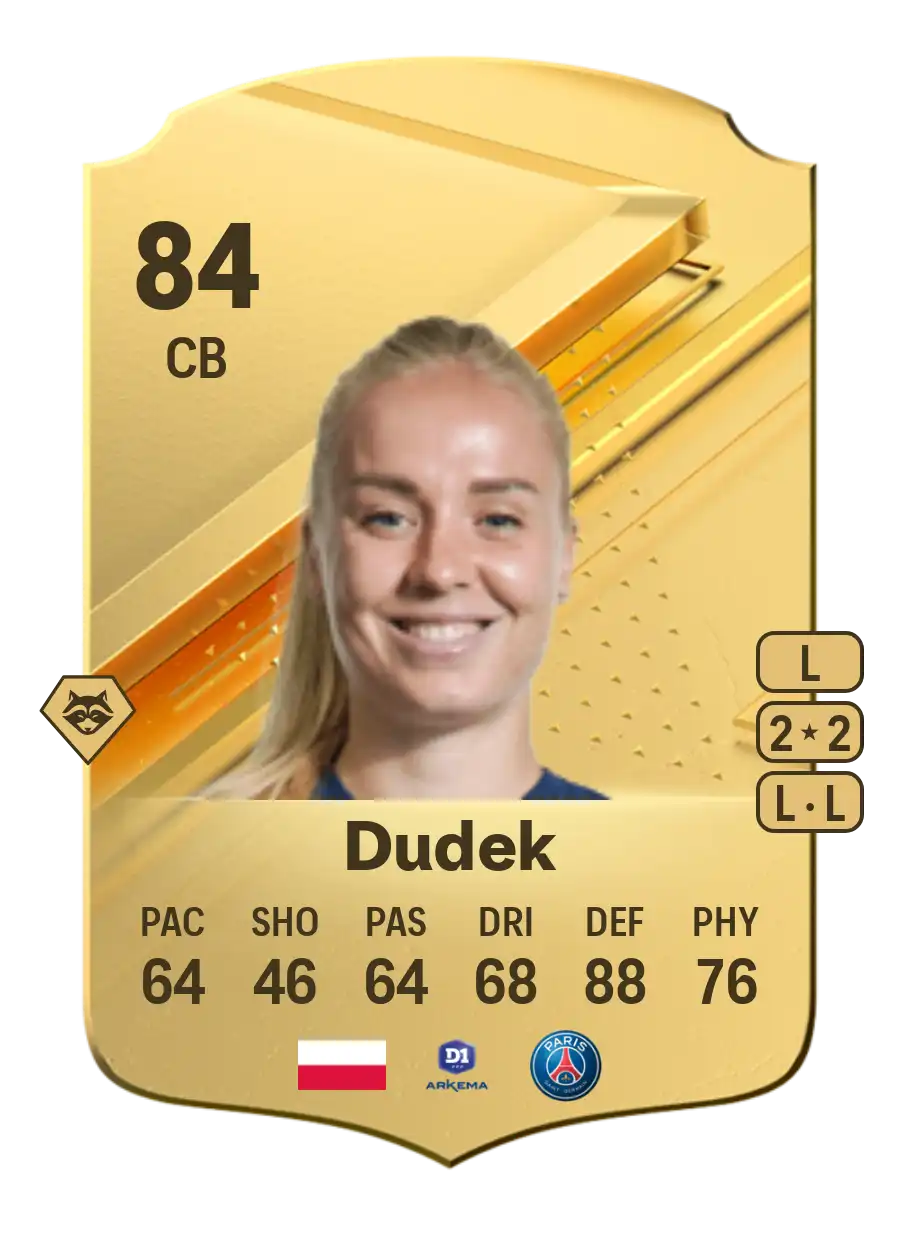 Paulina Dudek Rare EA FC 24 - 84 - Rating and Price | FifaUTBin
