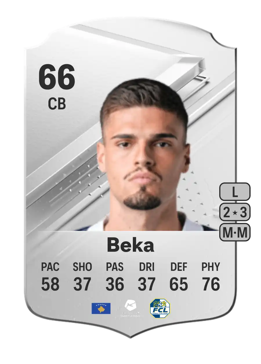 Ismajl Beka Rare EA FC 24 - 66 - Rating and Price | FifaUTBin