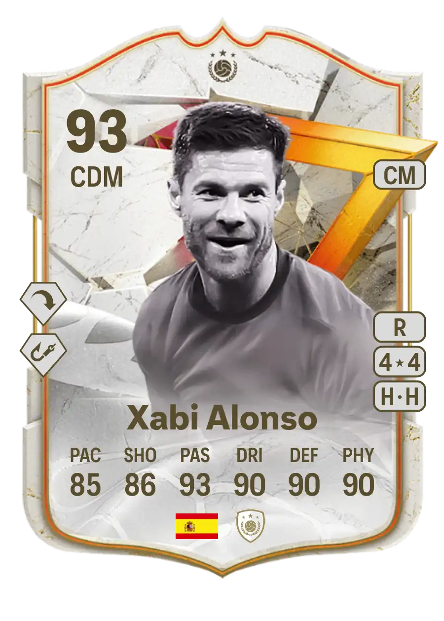 Xabi Alonso GOLAZO ICON EA FC 24 - 93 - Rating and Price | FifaUTBin