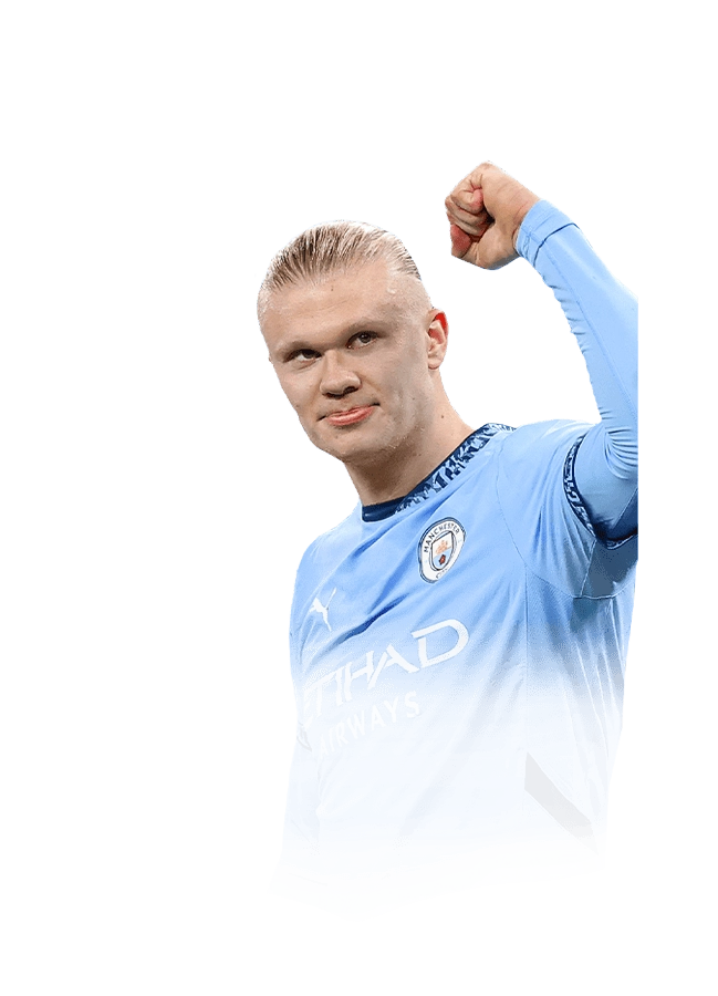 Erling Haaland EA FC 25 - 94 - Rating and Price | FifaUTBin