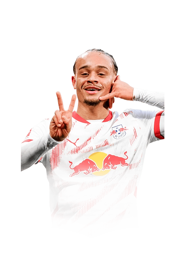 Xavi Simons EA FC 25 - 86 - Rating and Price | FifaUTBin